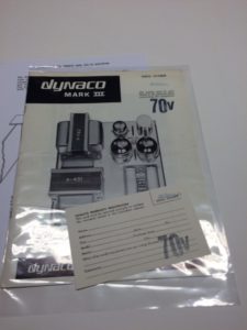 Dynaco MK III 70V Kit - Dynakit Parts